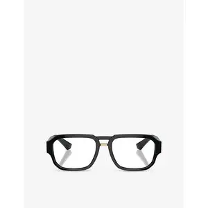 Dolce & Gabbana Dg3389 Pilot-frame Optical Glasses - Black