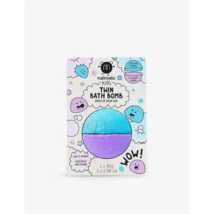 NAILMATIC Twin Bath Bomb 2 X 85g 1size Blue/purple