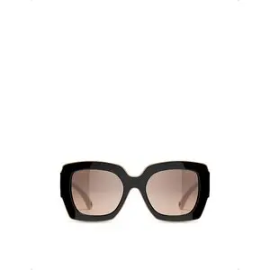 Chanel Square-frame Acetate Sunglasses