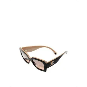Chanel Square-frame Acetate Sunglasses