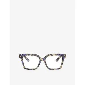 Dolce & Gabbana Dg3395 Square-frame Optical Glasses - Multi-coloured