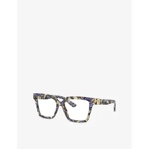 Dolce & Gabbana Dg3395 Square-frame Optical Glasses - Multi-coloured
