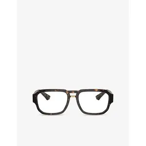 Dolce & Gabbana Dg3389 Pilot-frame Optical Glasses - Brown
