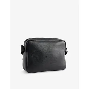 Loewe Pebble Leather Messenger Bag - Black