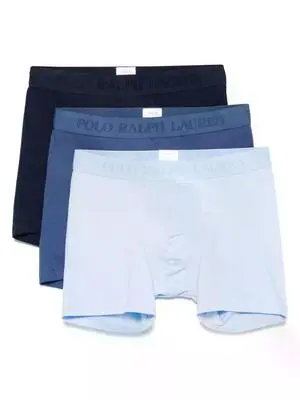 Polo Ralph Lauren Logo-waistband Boxers - Blue