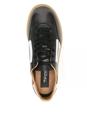 PURAAI Logo-embroidered Sneakers - Black