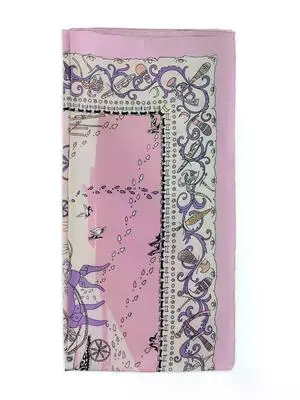 FERRAGAMO Abstract-pattern Scarf