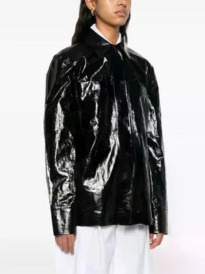 JIL SANDER Coated Linen Shirt