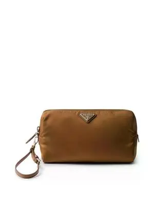 Prada Re-nylon Pouch - Brown