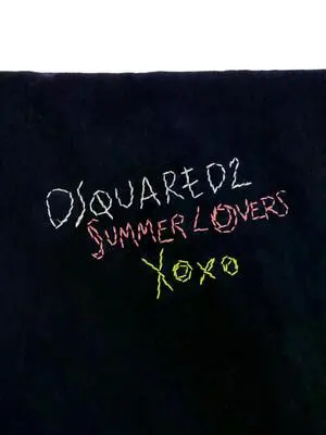 Dsquared2 Embroidered Logo Towel