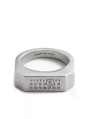 MAISON MARGIELA Signet Ring - Silver