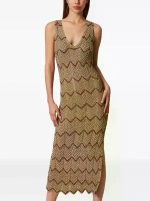 TWINSET Knitted Dress - Brown