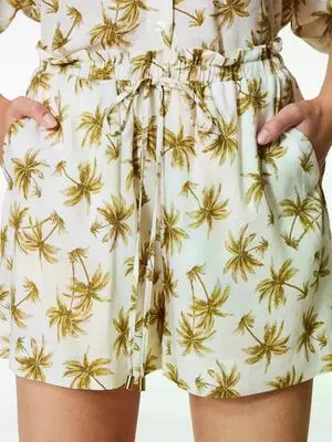 TWINSET Palm Tree-print Shorts