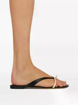 FERRAGAMO Bow-detail Flip Flops