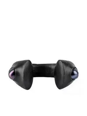 PARTS OF FOUR Giant Druid Cuff Bracelet - Black