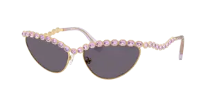 SWAROVSKI Embellished Sunglasses - Violet