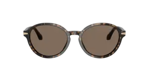 Giorgio Armani Round Frame Sunglasses - Brown