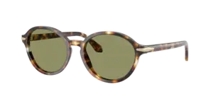 Giorgio Armani Round Frame Sunglasses - Green
