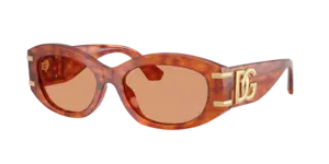 Dolce & Gabbana Dolce&Gabbana Full Rim Sunglasses Orange