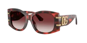 Dolce & Gabbana Dg4501 Sunglasses - Clear Gradient Dark Brandy