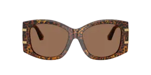 Dolce & Gabbana Dg4501 Sunglasses - Dark Brown