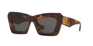 Loewe LOEWE LW40145I Oval Sunglasses Grey