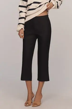 REFORMATION Petra Linen Pedal Pusher Pants