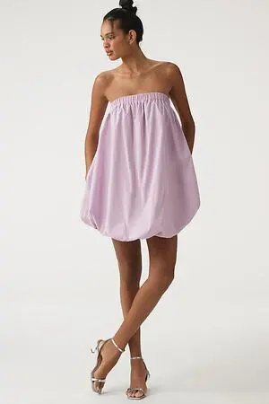 Endless Rose Strapless Bubble Mini Dress - Lilac