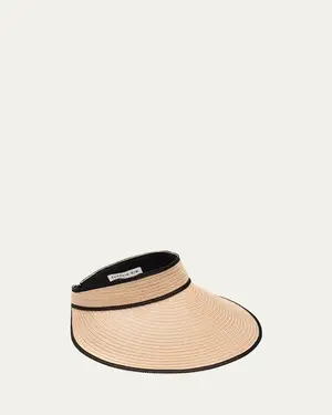 Eugenia Kim Trixie Rollable Visor - Camel