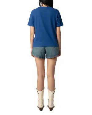 Zadig&Voltaire Woos Rock Devil Ringer Tee