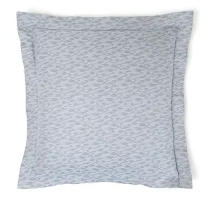 Frette Pixel Euro Sham Exclusive - Azure/grey Cliff
