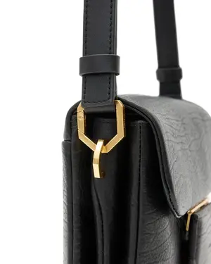 ALLSAINTS Jupiter Grain Leather Crossbody Bag