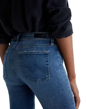 Ag Mid-rise Straight Leg Jeans