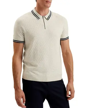 Ted Baker London Mahani Zip Polo Shirt