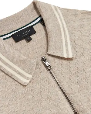 Ted Baker London Mahani Zip Polo Shirt