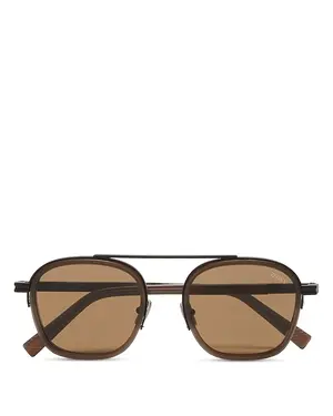 Zegna Orizzonte I Sunglasses - Dark Brown