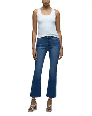 Hudson Jeans Barbara High-rise Bootcut Crop Jeans