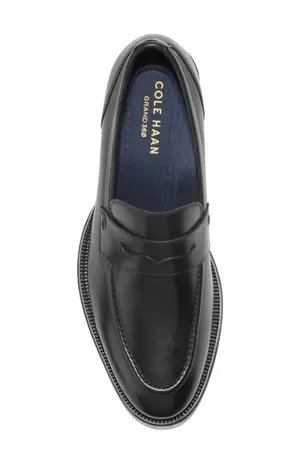 Cole Haan Carnegie Penny Loafer - Black /black