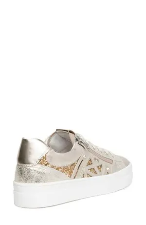 NEROGIARDINI Metallic Platform Sneakers