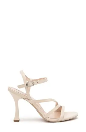 NEROGIARDINI Ankle Strap Heeled Sandals - Beige