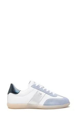 NEROGIARDINI Low Top Sneaker - White/ Blue