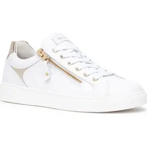 NEROGIARDINI Side Zip Sneakers - White