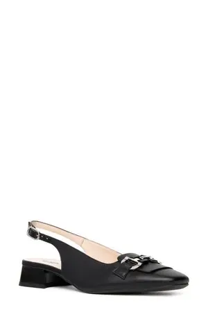 NEROGIARDINI Slingback Bit Loafer Pumps - Black