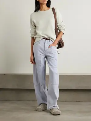 Eterne James Cashmere Sweater - Neutrals