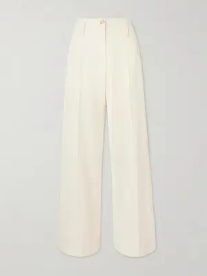 PATOU Stretch Wool-twill Tapered Trousers