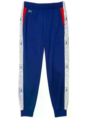 Lacoste Logo-tape Cosmic Track Pants - Blue
