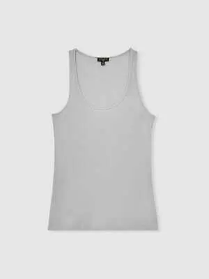 REISS Scoop Neck Vest