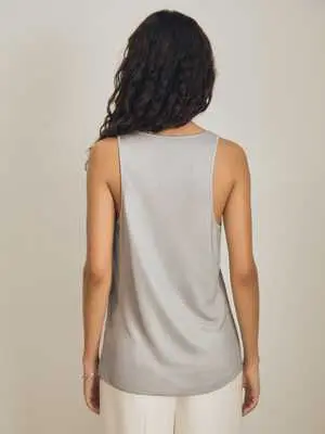 REISS Scoop Neck Vest