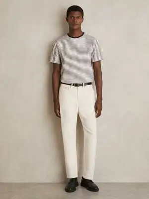 REISS June Heavyweight Striped T-shirt