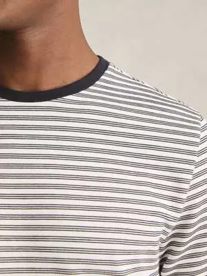 REISS June Heavyweight Striped T-shirt